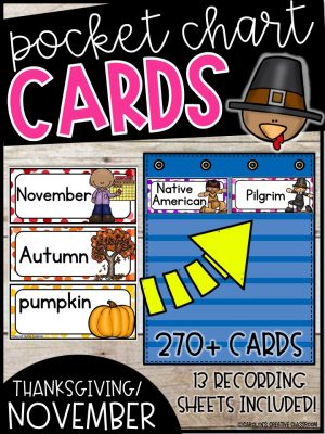 Word Wall Pocket Chart Cards – Carolyn's Creative Classroom