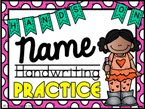 EDITABLE Name Practice Sheets & Hands-on Name Practice Activities (Set #3)