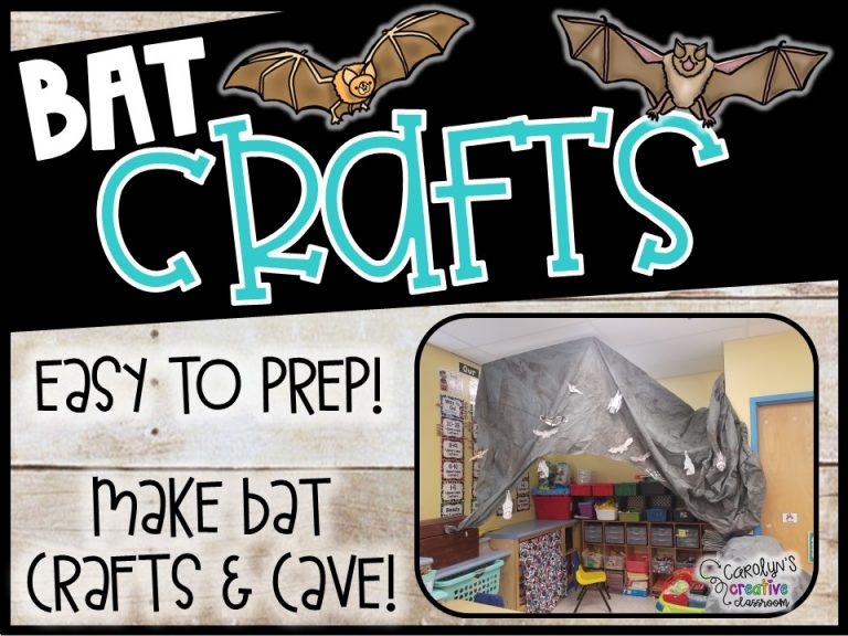 Bat Crafts – Stellaluna Craft Story Map – Bat Hat – Bat Snack