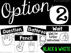 EDITABLE Hand Signal Posters, Student Reader, Teacher Book, Anchor Chart