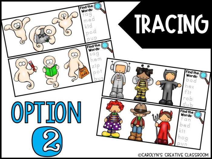 I Spy CVC Words – October Edition [Halloween]