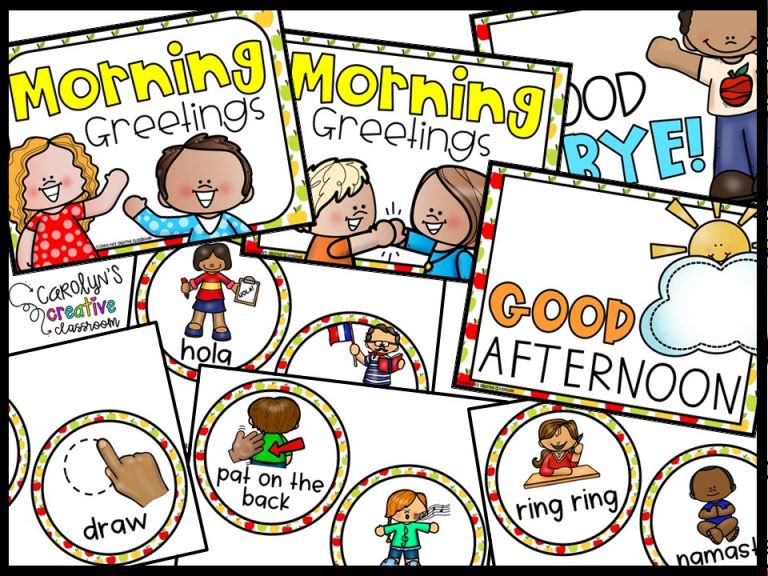 Editable Morning Greetings Choices – Greeting Signs Apple Theme