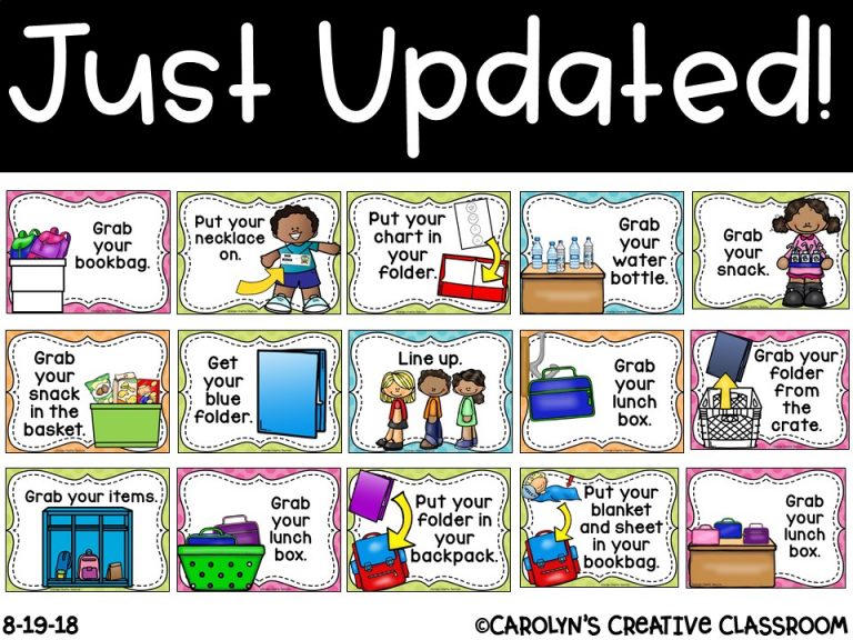 EDITABLE Dismissal Procedure Posters – Kid Friendly Posters