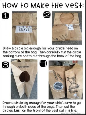 Alphabet Paper bag Parent Letter