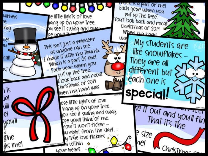 FREEBIE Ornament Gift Tags