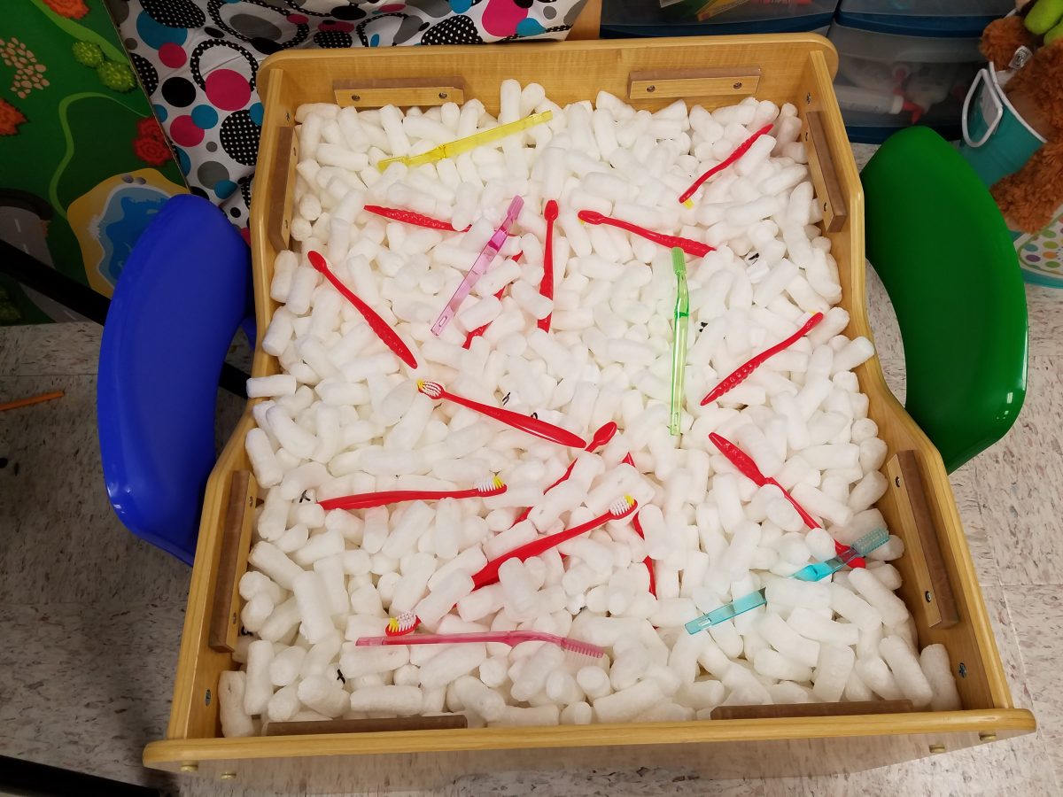 February Sensory Bins – Valentine’s Day, Groundhog, Dental, & President ...