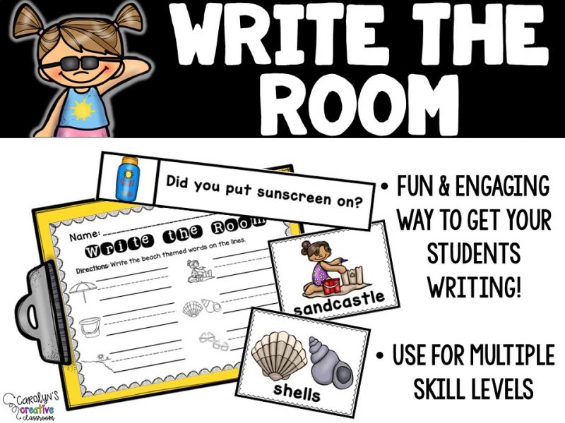 Beach Write the Room