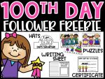 100th Day FREEBIE