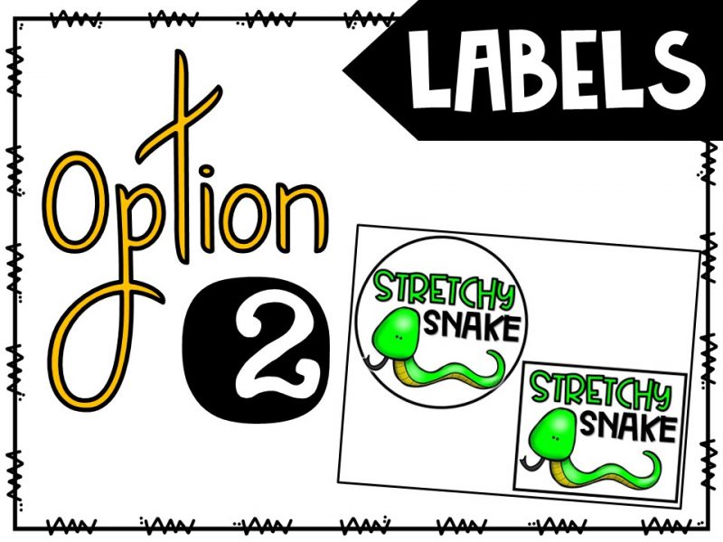 Stretchy Snake Reading Strategy [Phoneme Segmentation CVC words]