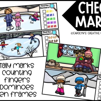 I Spy Subitizing Numbers 1-20 – January Edition | Winter Version