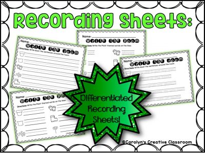 Write the Room Plants – Plants / Gardening Theme (April) – Carolyn's ...