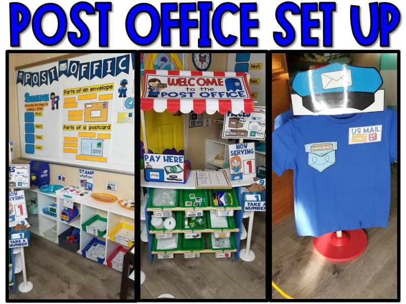 Post Office Dramatic Play