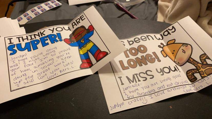 Teacher Postcards: We miss you students! – Carolyn's Creative Classroom