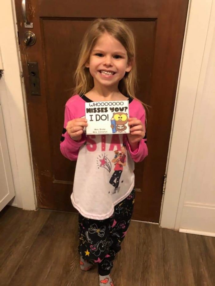 Teacher Postcards: We miss you students!