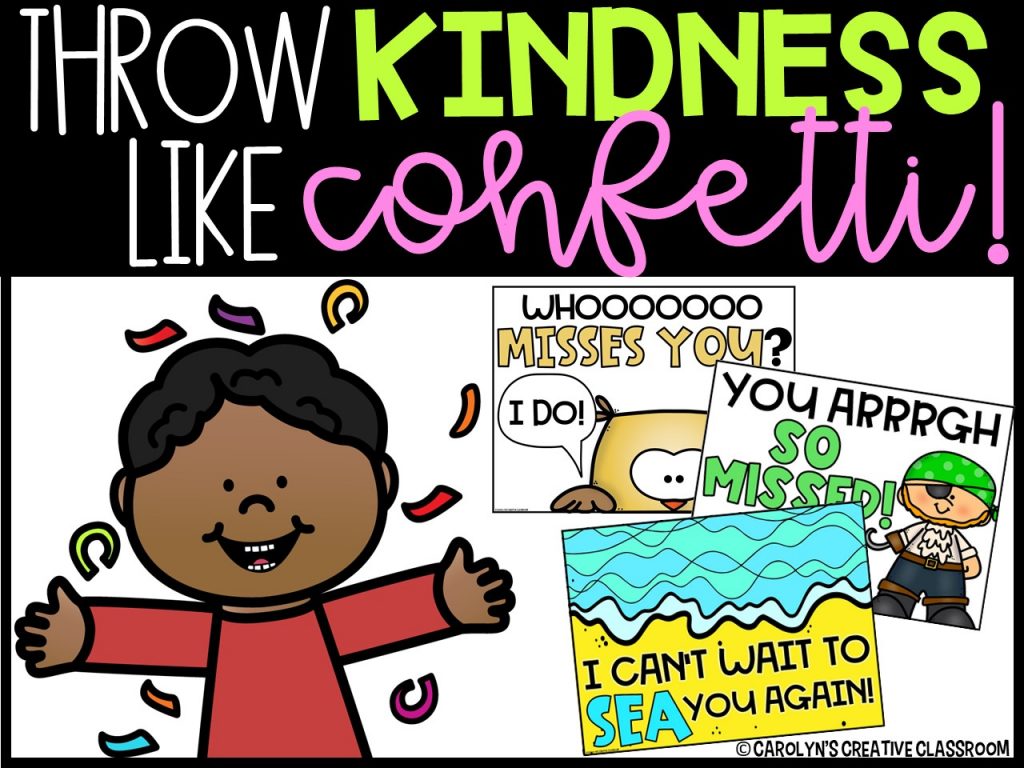 Teacher Postcards: We miss you students! – Carolyn's Creative Classroom