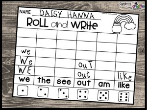 Roll and Write: March