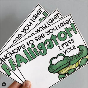 Teacher Postcards: We miss you students!