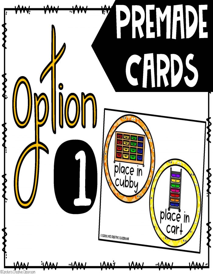 EDITABLE Visual Picture Direction Cards – Owls Picture Directions