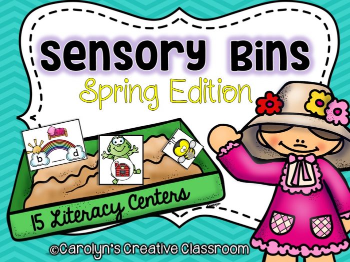 Spring Sensory Bins (April and May)