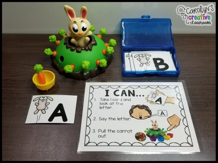 Spring Alphabet Center – Literacy Center