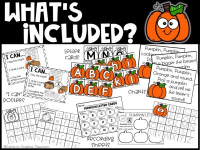 Alphabet Poem and Chant [October Pumpkins]