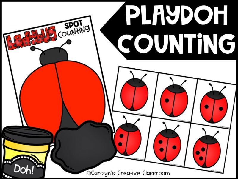 Number Sense and Counting Math Center | Math Bug Center | Ladybug ...