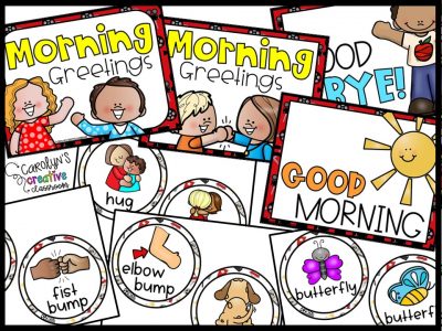 Editable Morning Greetings Choices – Greeting Signs Hollywood Theme