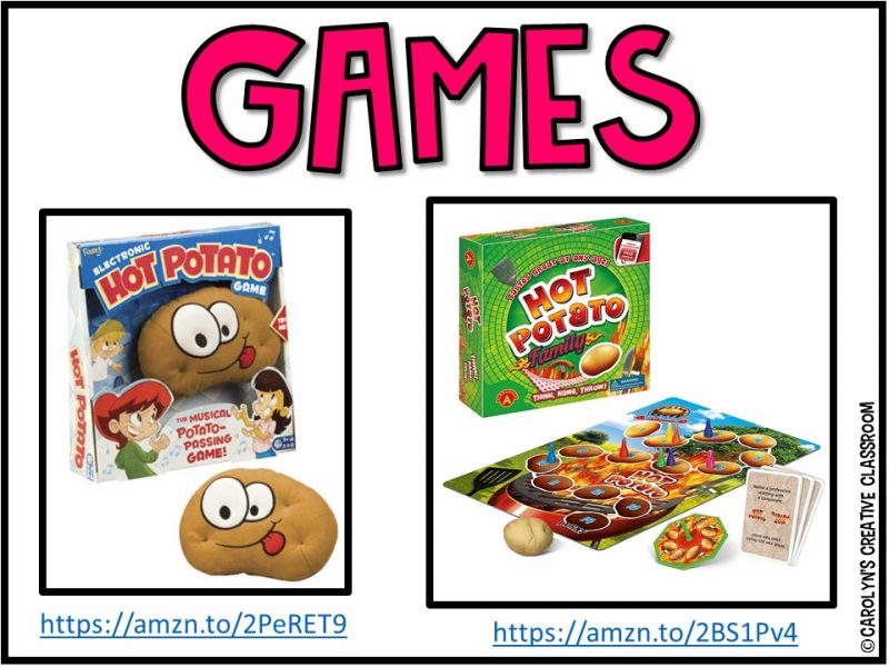 BUNDLED Hot Potato Reading Game Cards (Alphabet, CVC, CVCe, Sounds ...