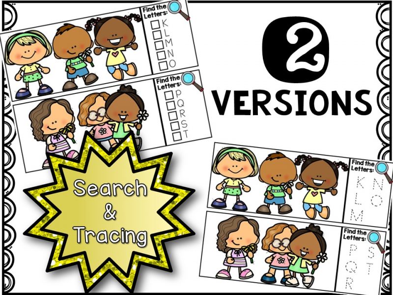 Spring I Spy Alphabet Literacy Center – Spring Letter Center – Carolyn ...