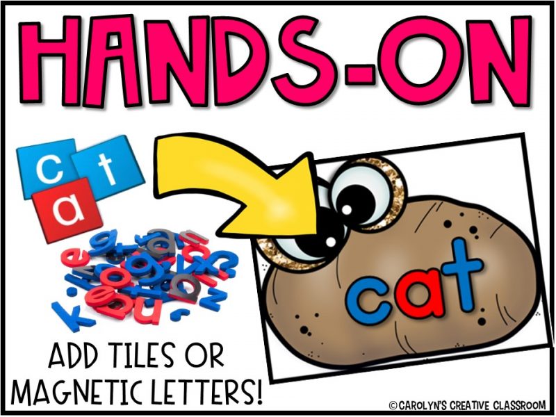 BUNDLED Hot Potato Reading Game Cards (Alphabet, CVC, CVCe, Sounds ...