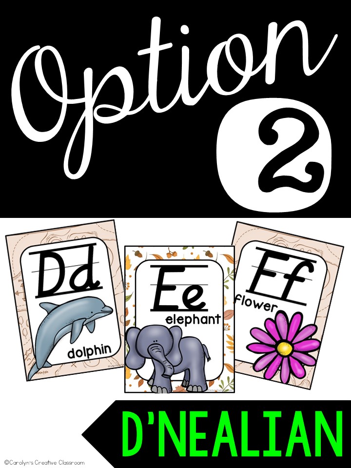 Camping Alphabet Posters – Camping Decor (Set #1)