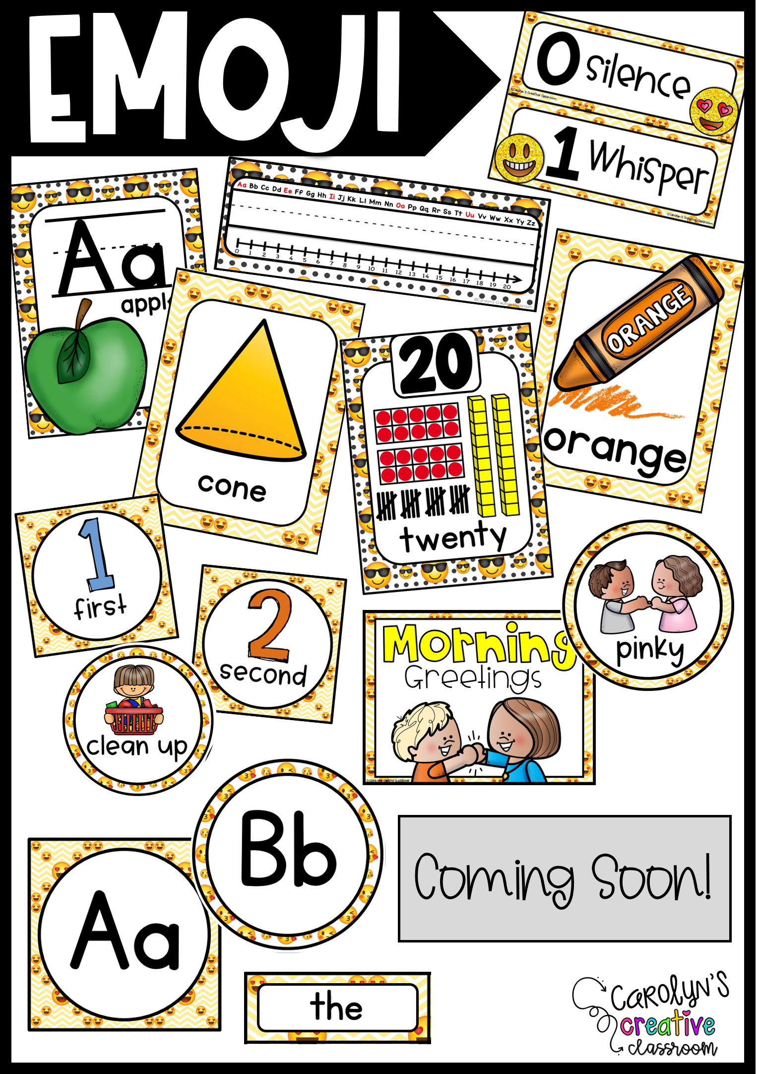 Emoji Decor – Carolyn's Creative Classroom