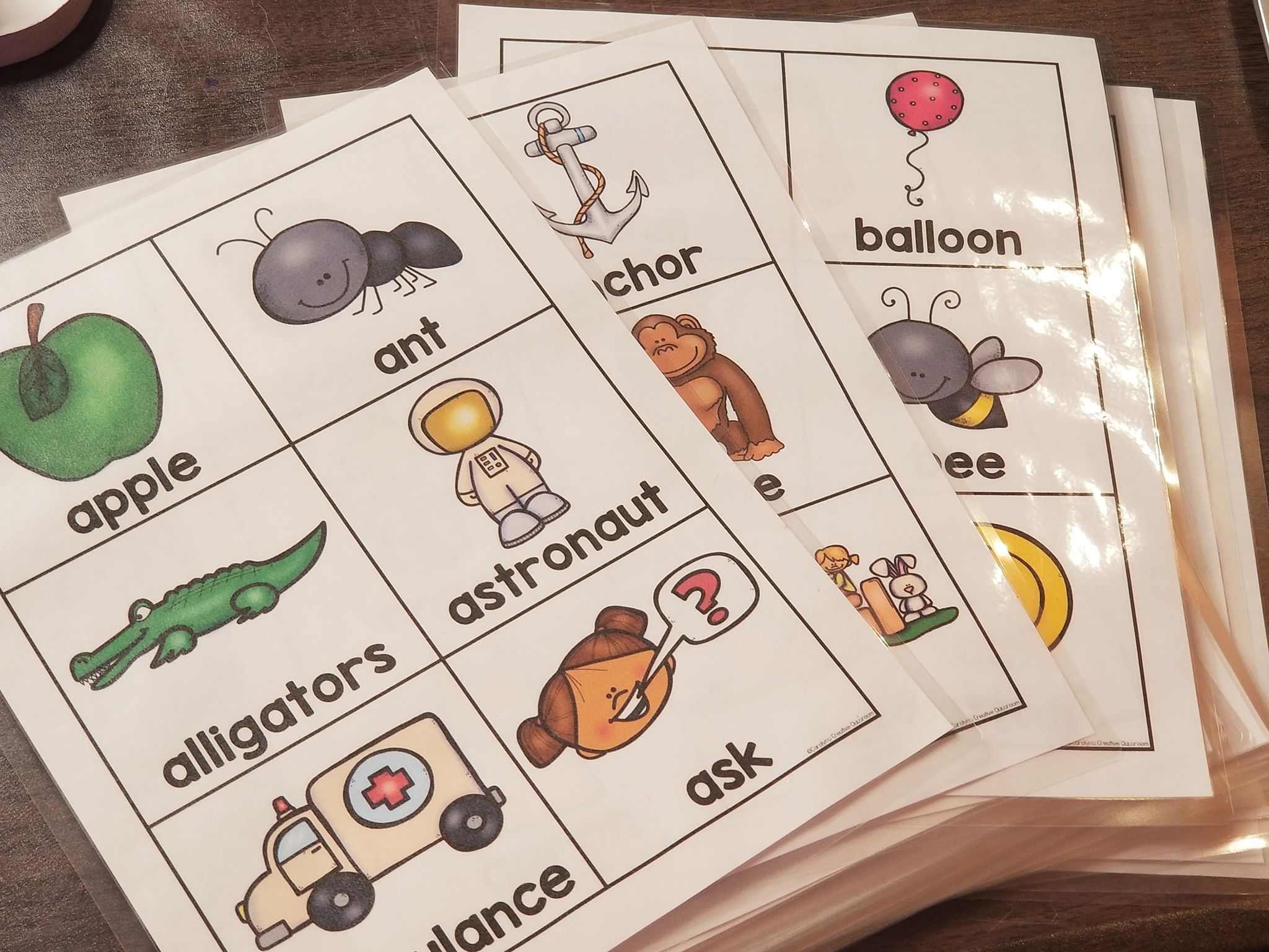 Alphabet Cards