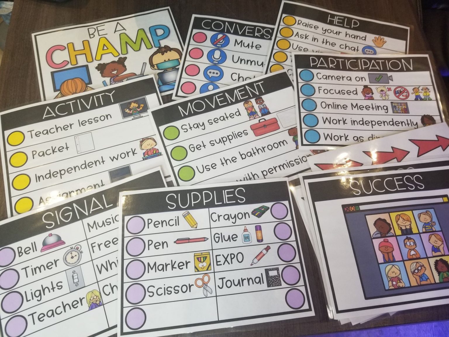 Linus the Minus Subtraction Math Anchor Chart [Hard Good] – Version 1