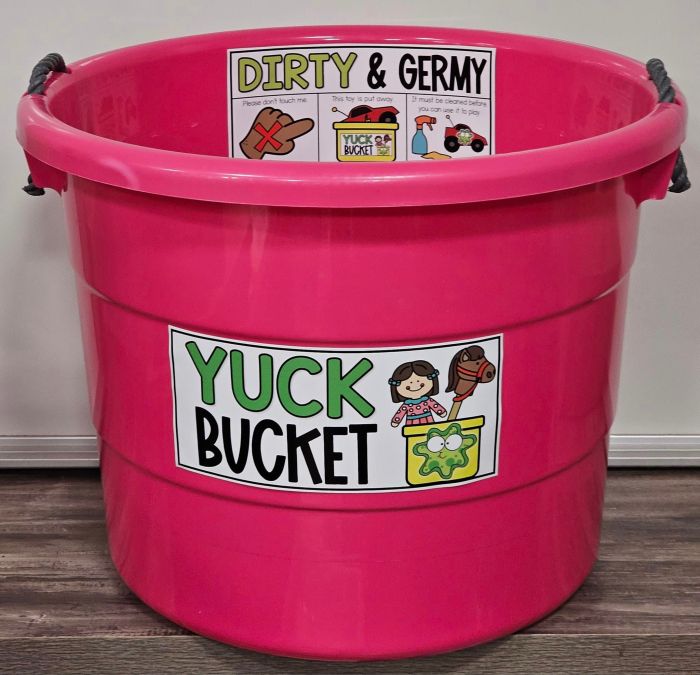 Yuck Bucket Sticker Set [Hard good]