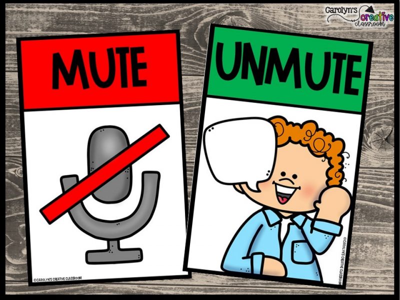 Distance Learning Visuals and Rules | Digital Learning Expectations