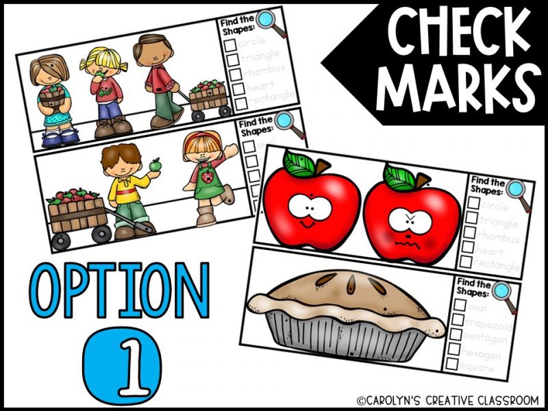 I Spy 2D Shapes – September Edition (Apples, Johnny Appleseed)