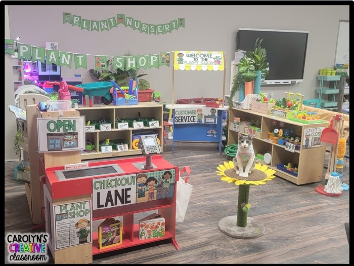 Plant Shop & Plant Nursery Dramatic Play