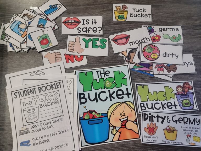 BUNDLE Yuck Bucket TM Cards & Student /Teacher Booklets [Digital AND ...