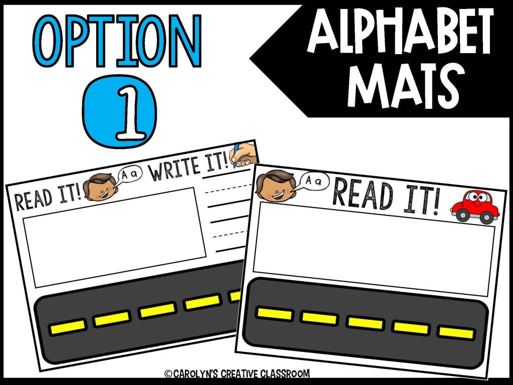 Alphabet Mats | Guided Reading Activity and Literacy Center | Alphabet ...