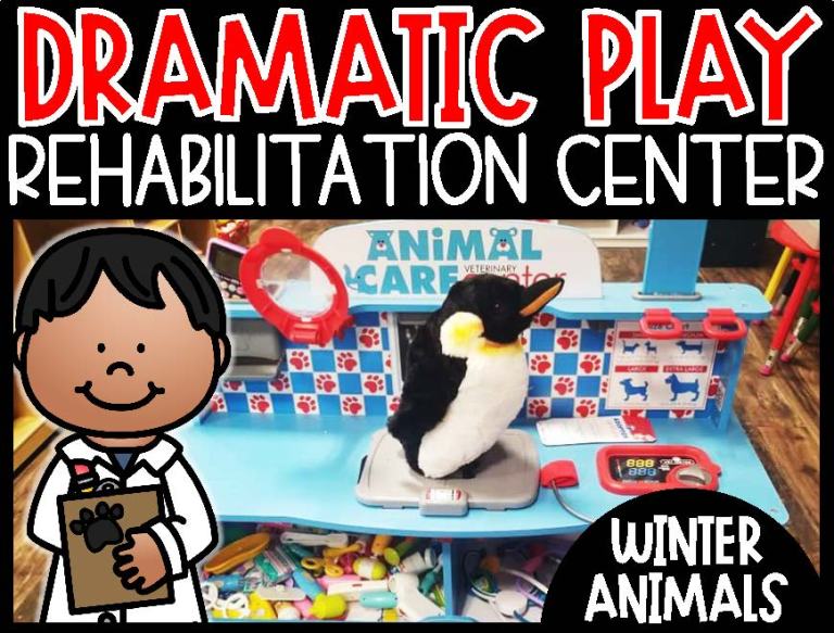 Animal Hospital and Zoo Dramatic Play [Winter Animals]