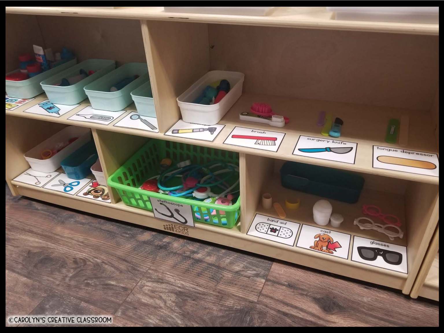 Animal Hospital and Zoo Dramatic Play [Winter Animals]