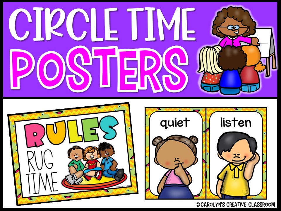 Carpet Rules Posters | Circle Time Rules Posters [Frog 5]