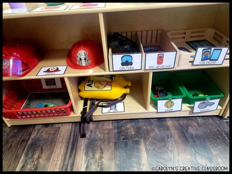Fire Station and Fire Rescue Mission Dramatic Play: Signs, Labels ...