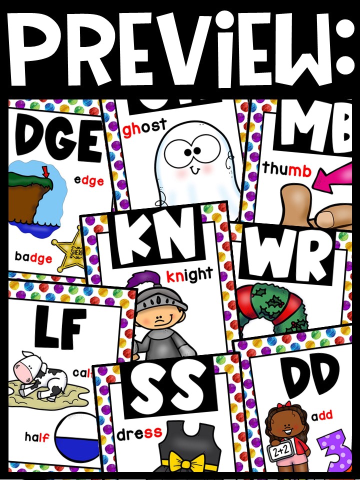 Bright Dots Digraph Posters – Sound Wall Digraphs