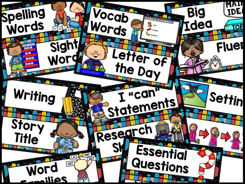 Super Hero Reading Focus Wall and Banner