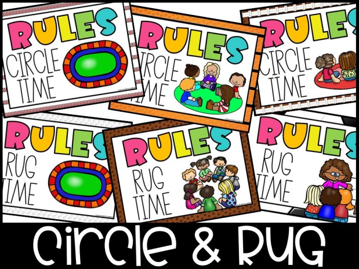 Carpet Rules Posters | Circle Time Rules Posters [Sports]