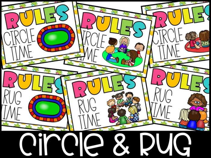 Carpet Rules Posters | Circle Time Rules Posters [Pineapple]