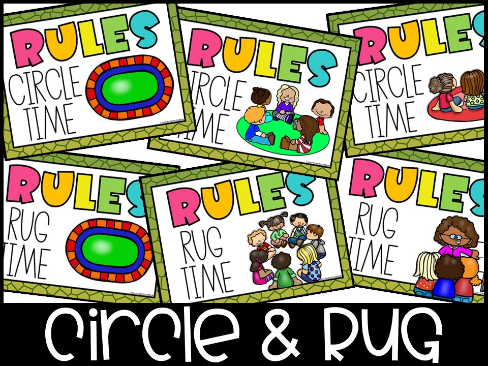 Carpet Rules Posters | Circle Time Rules Posters [Dinosaur]