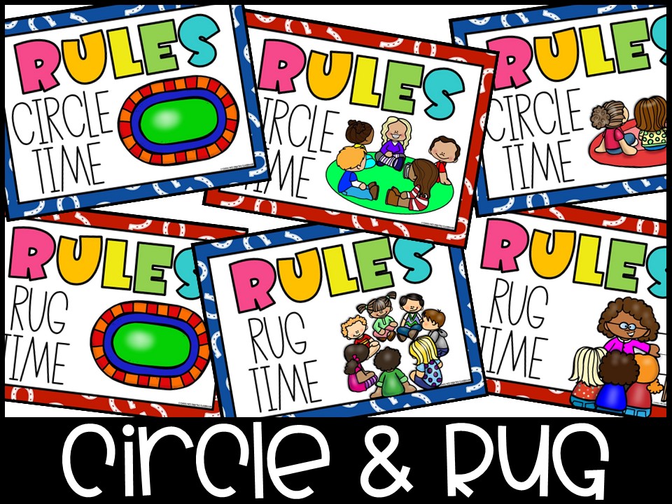Carpet Rules Posters | Circle Time Rules Posters [Cowboy 1]